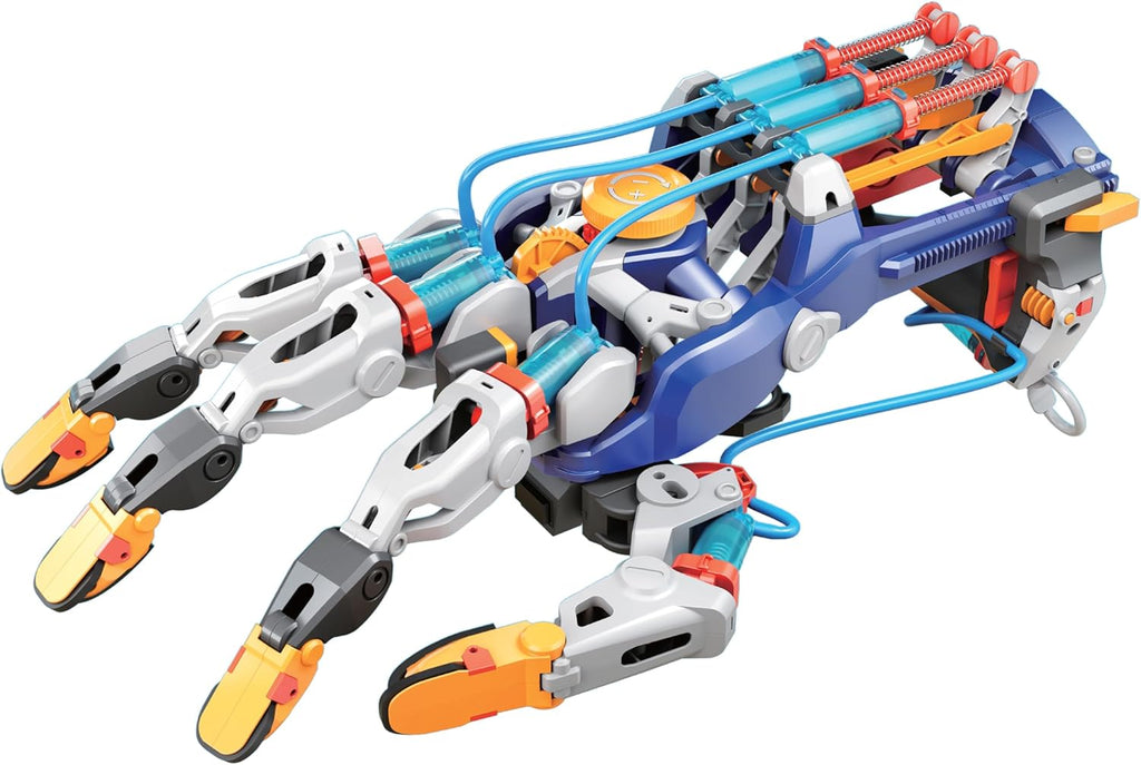 CONSTRUCT & CREATE Hydraulic Cyborg Hand DIY STEM Build Your Own Proje ...