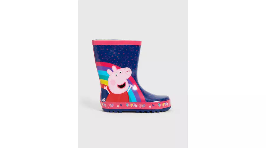Peppa Pig Rainbow Wellies - 5 Infant– buyinstor